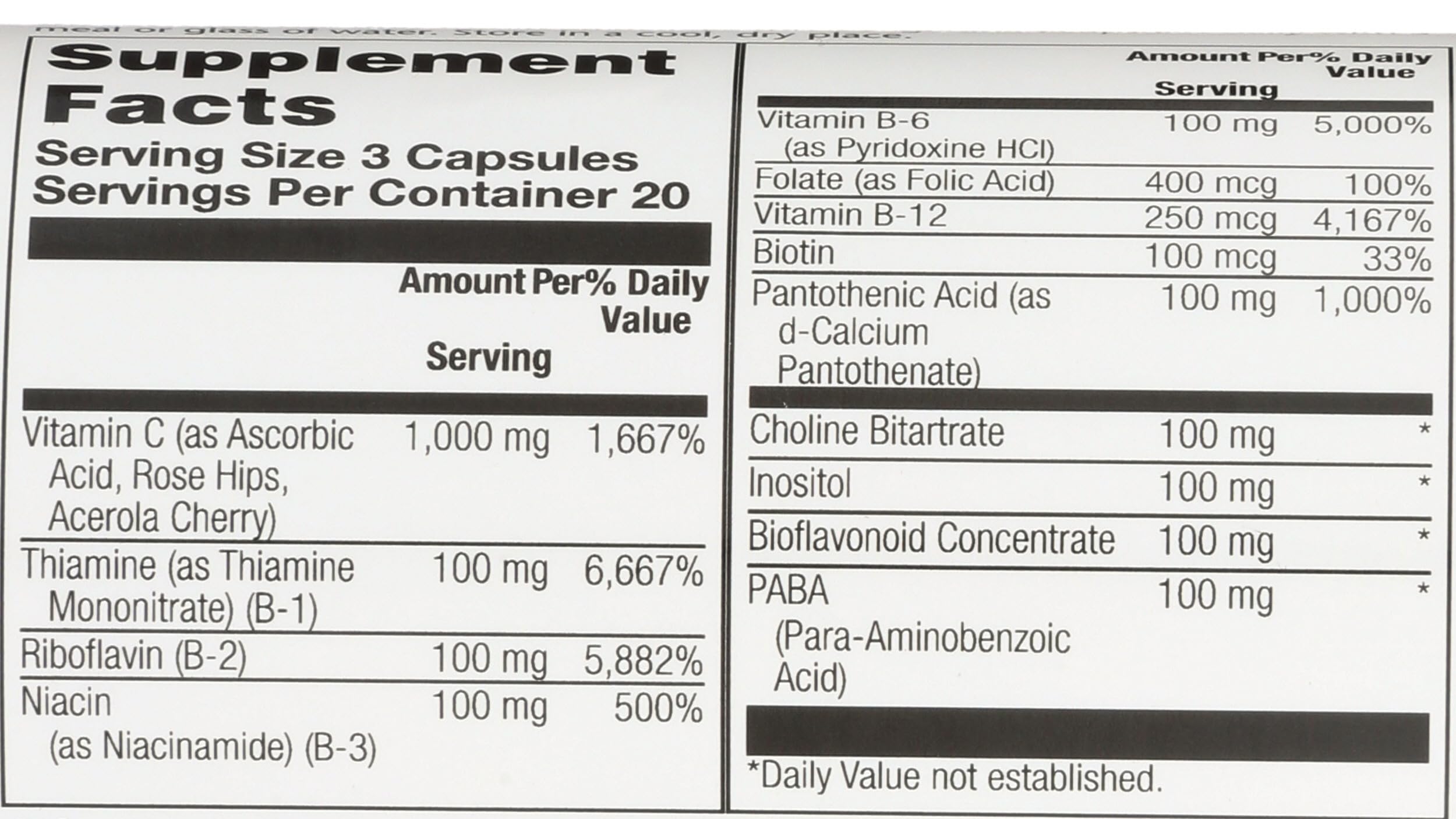 enhanced mood support with B vitamins