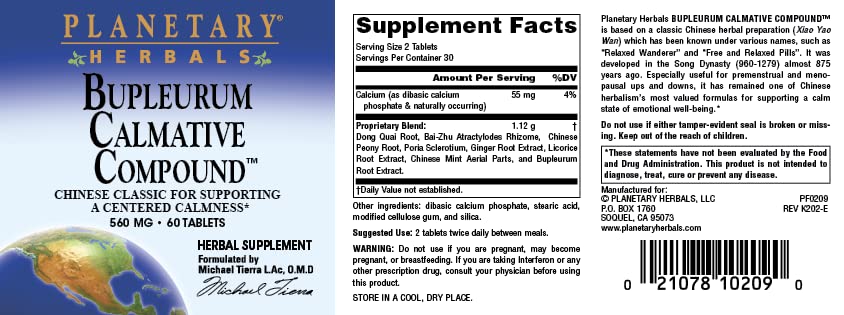 enhanced mood support with Bupleurum