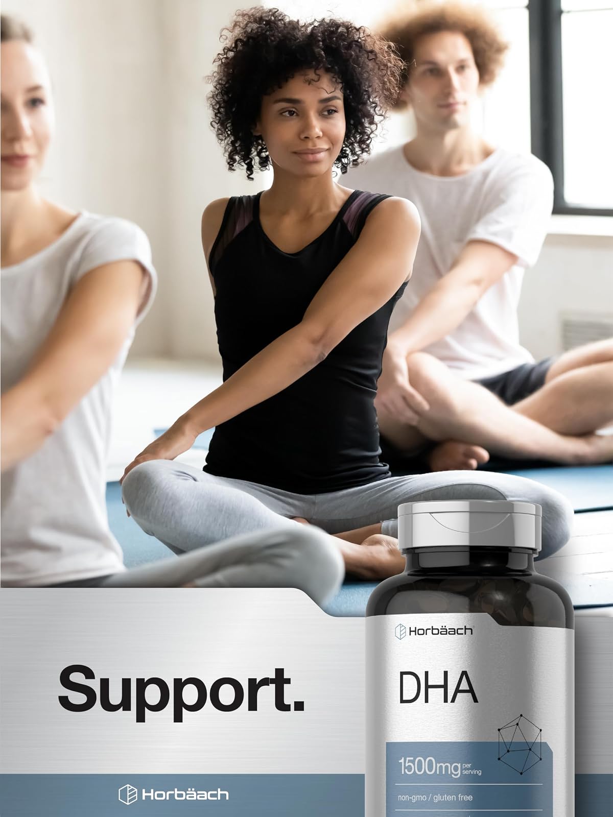 enhanced mood with DHA softgels