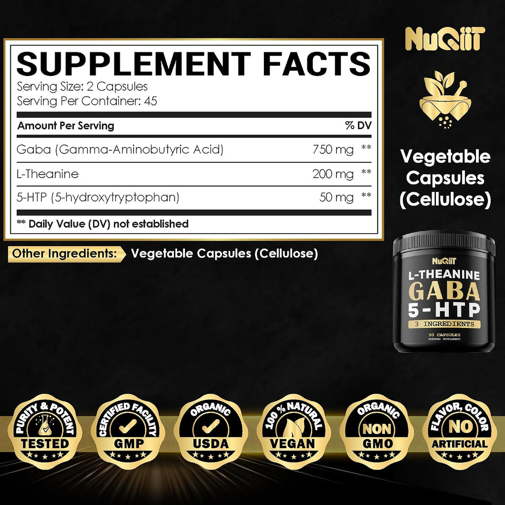 enhanced mood with NUQIIT GABA