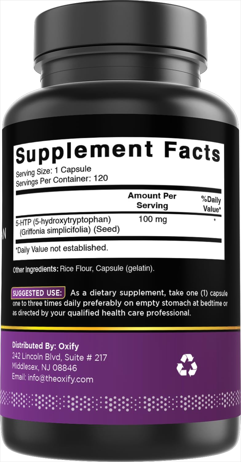 enhanced mood with Oxify 5-HTP