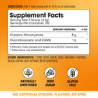 enhanced muscle performance creatine supplement
