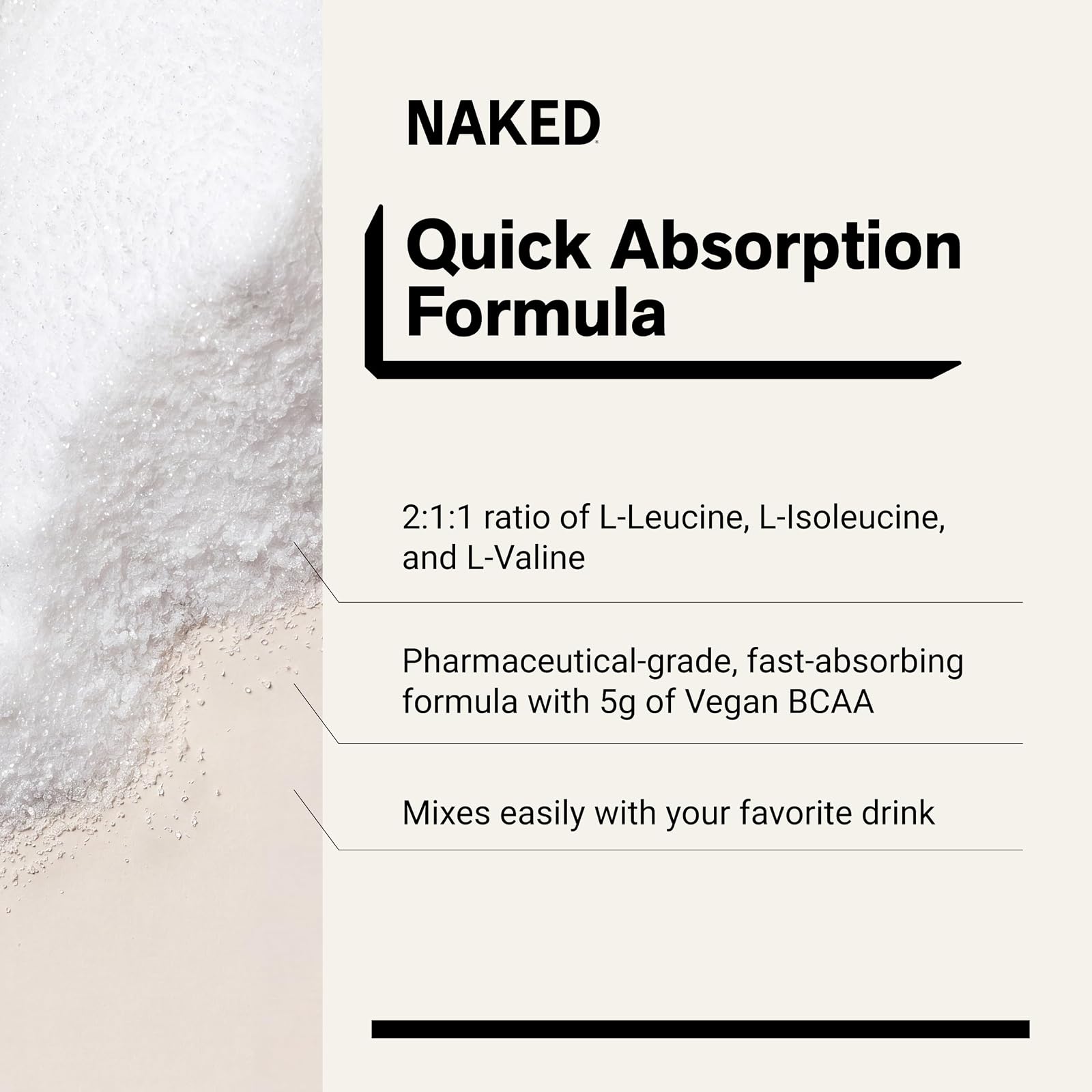 enhanced muscle recovery BCAAs