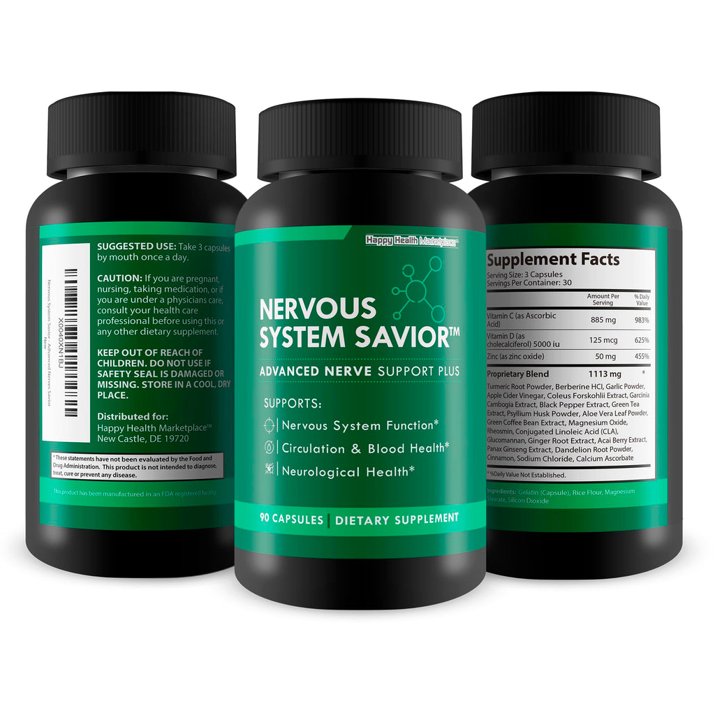 enhanced nerve support with blended nutrients