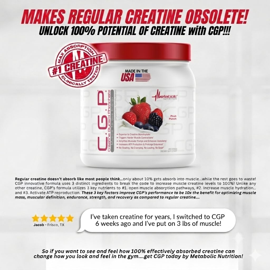enhanced performance creatine supplement