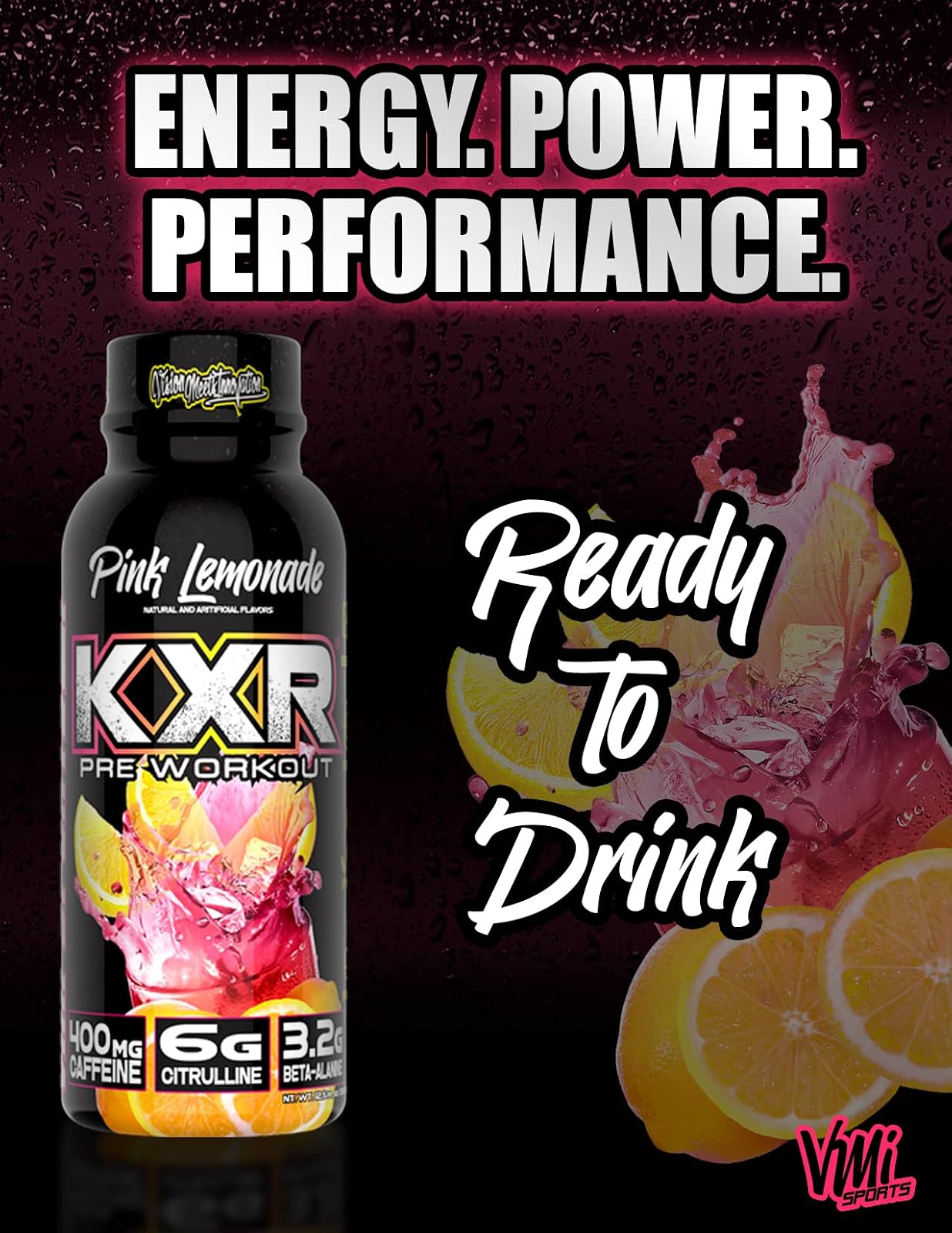 enhanced performance pre-workout drink