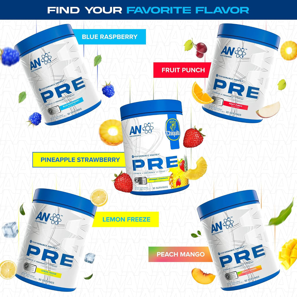 enhanced performance pre-workout powder
