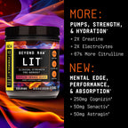 enhanced performance pre-workout supplement