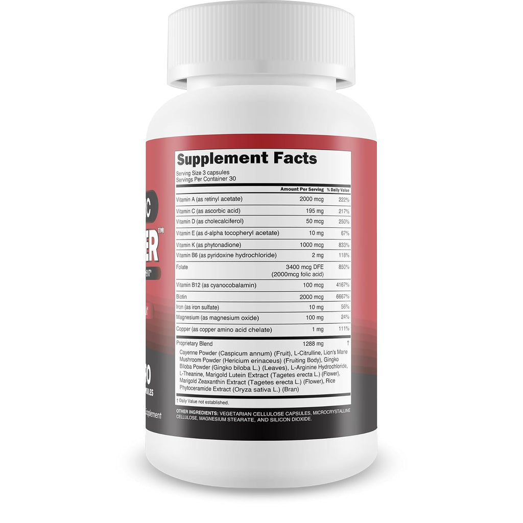enhanced performance pre-workout supplement