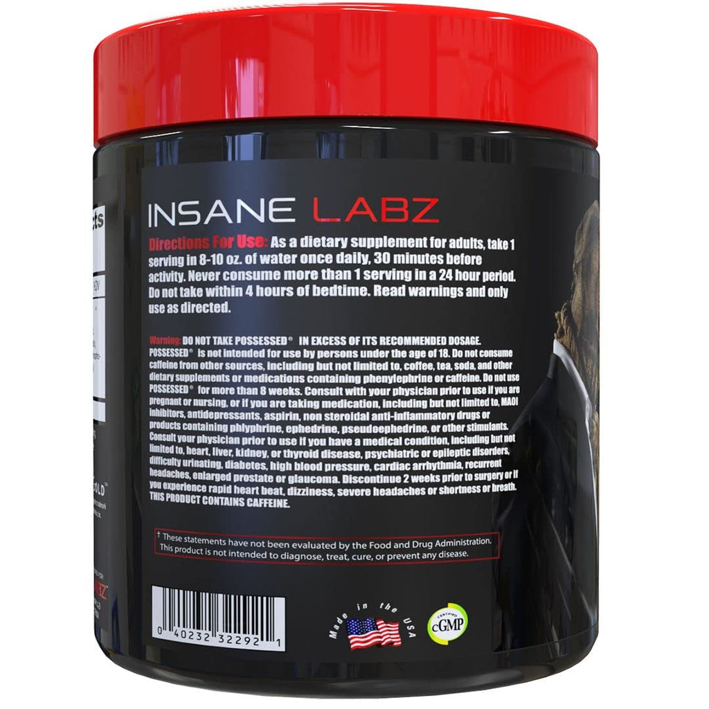 enhanced performance pre-workout supplement