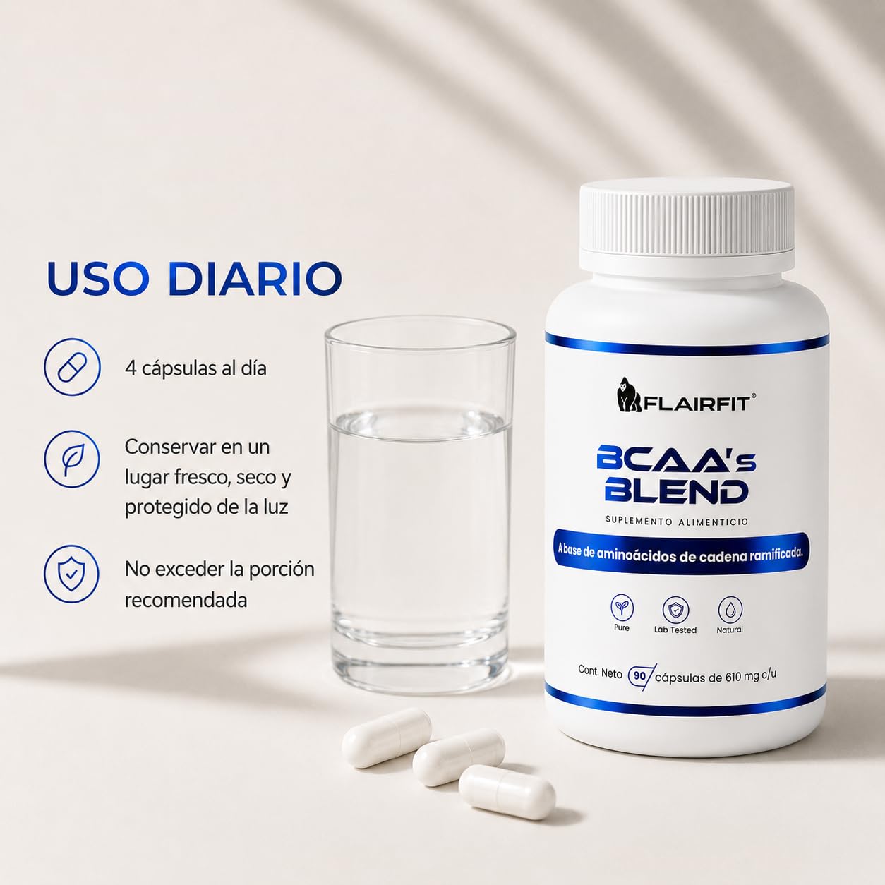 enhanced performance with BCAA capsules
