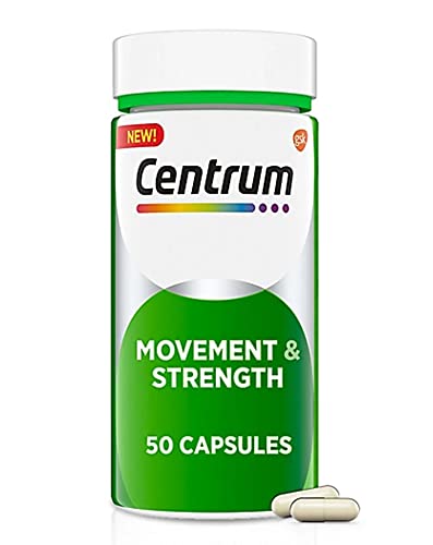 enhanced performance with Centrum vitamin capsules