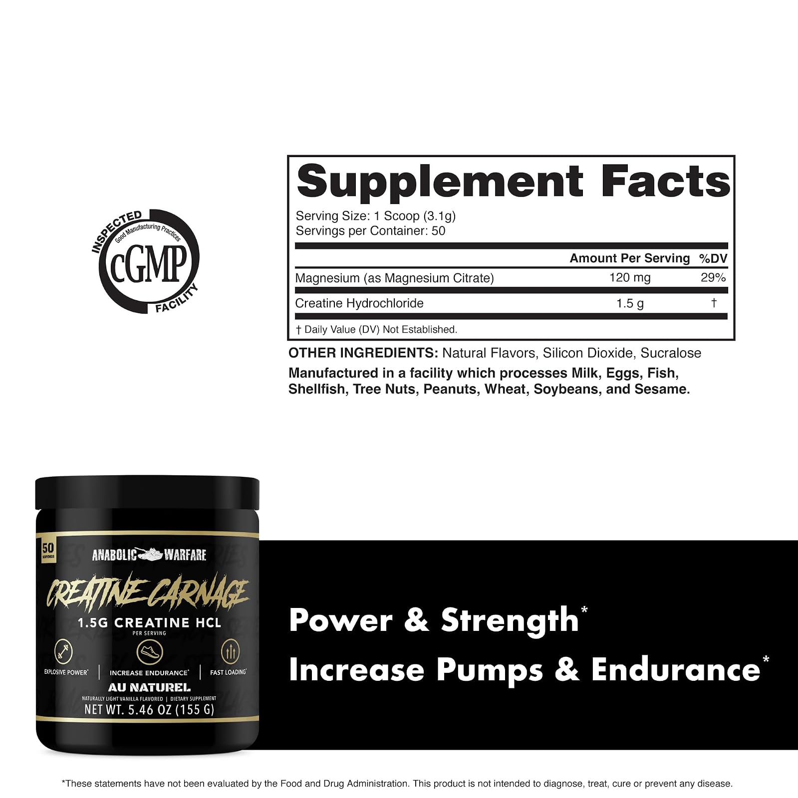 enhanced performance with creatine HCL