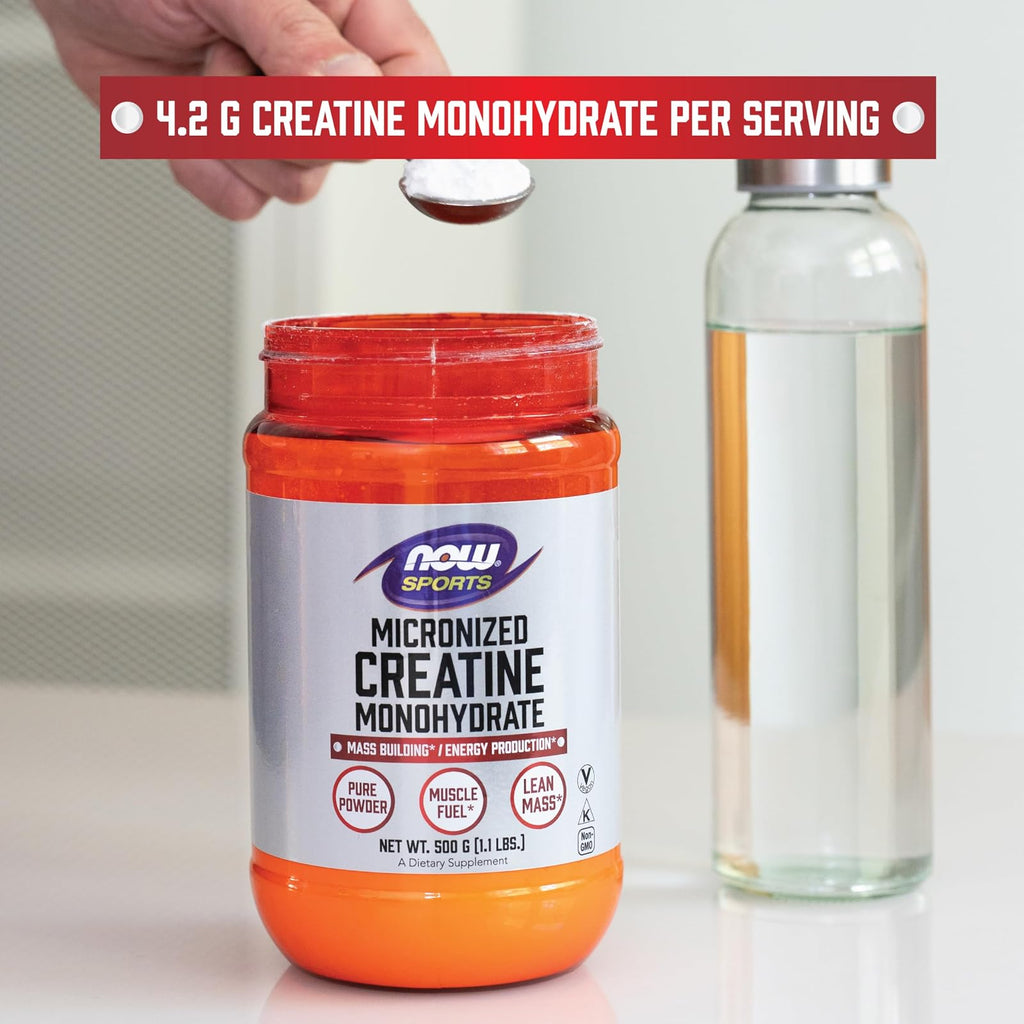 enhanced performance with creatine powder