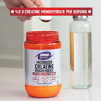 enhanced performance with creatine powder