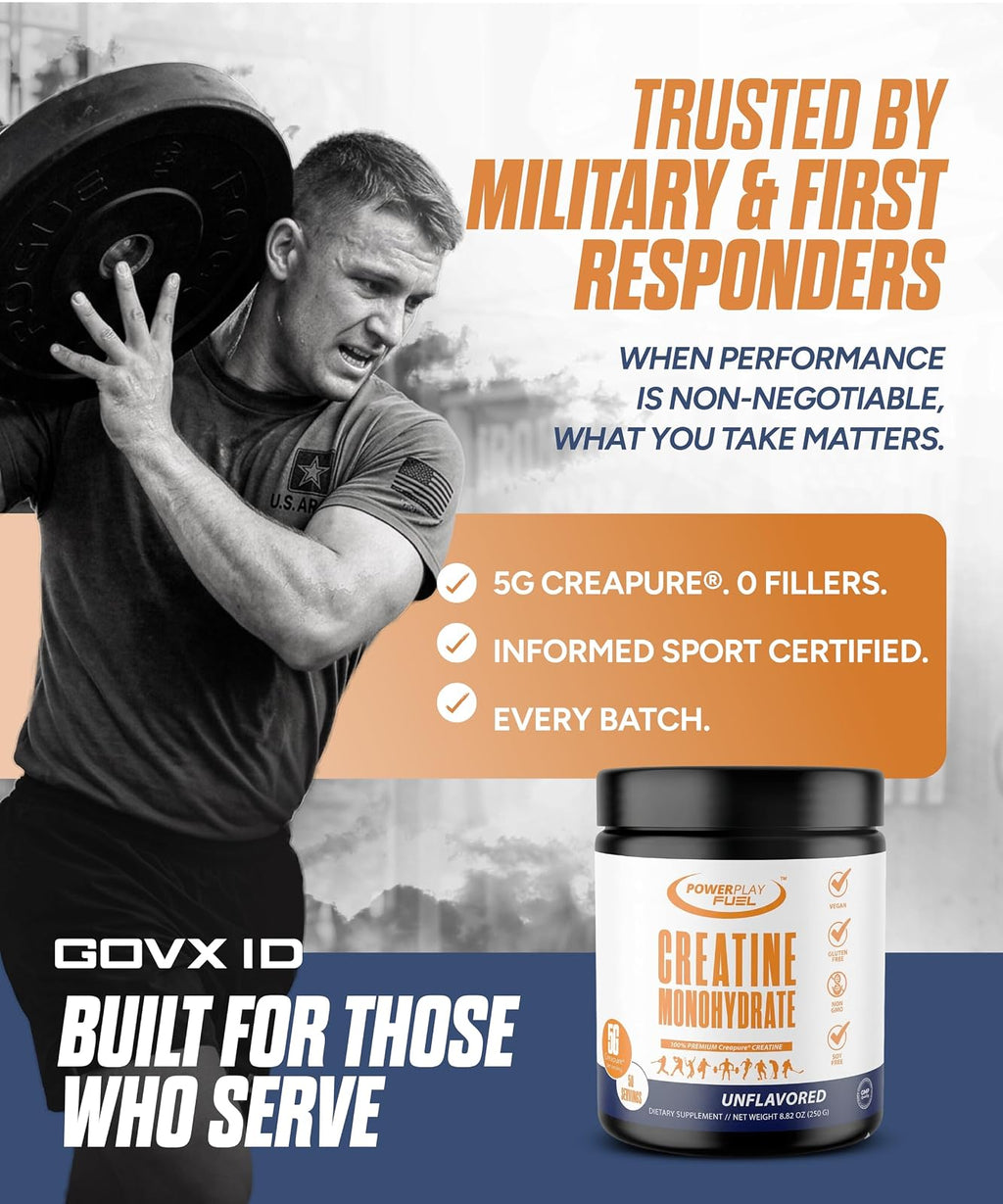 enhanced performance with creatine
