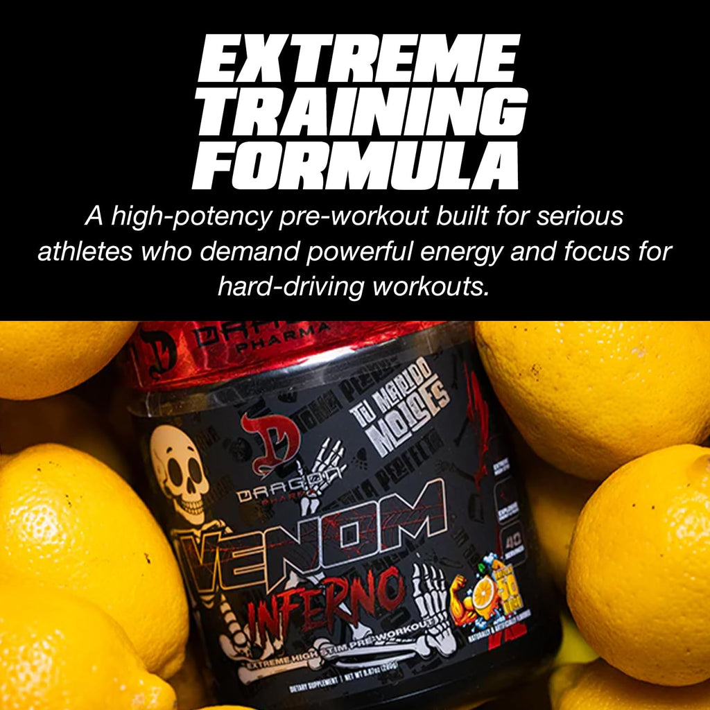 Enhanced performance with Dragon Pharma pre-workout