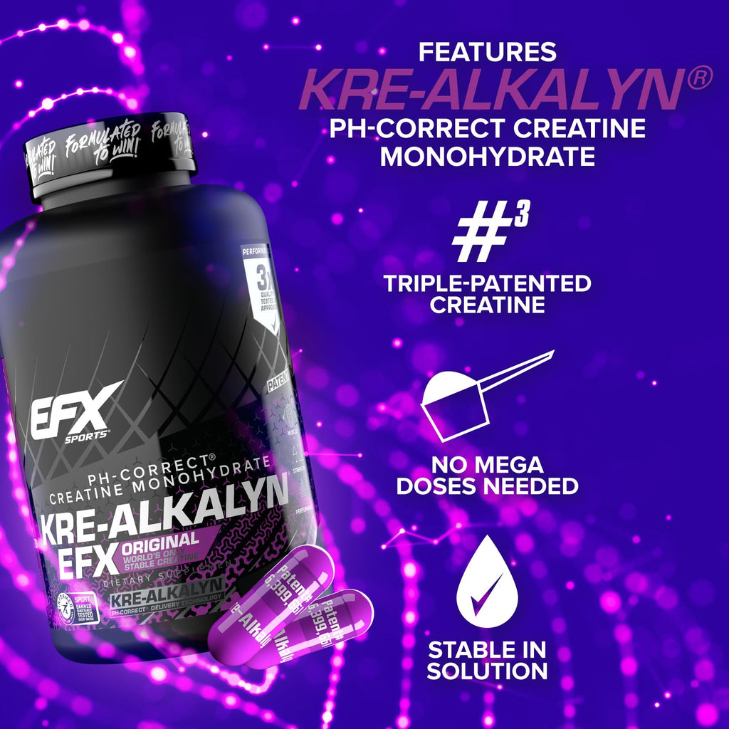 enhanced performance with EFX creatine