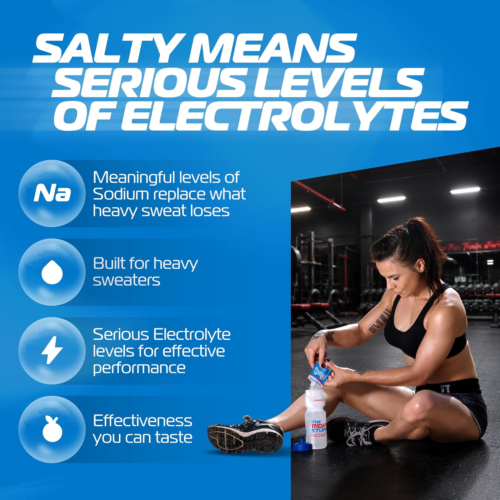 enhanced performance with electrolyte drink