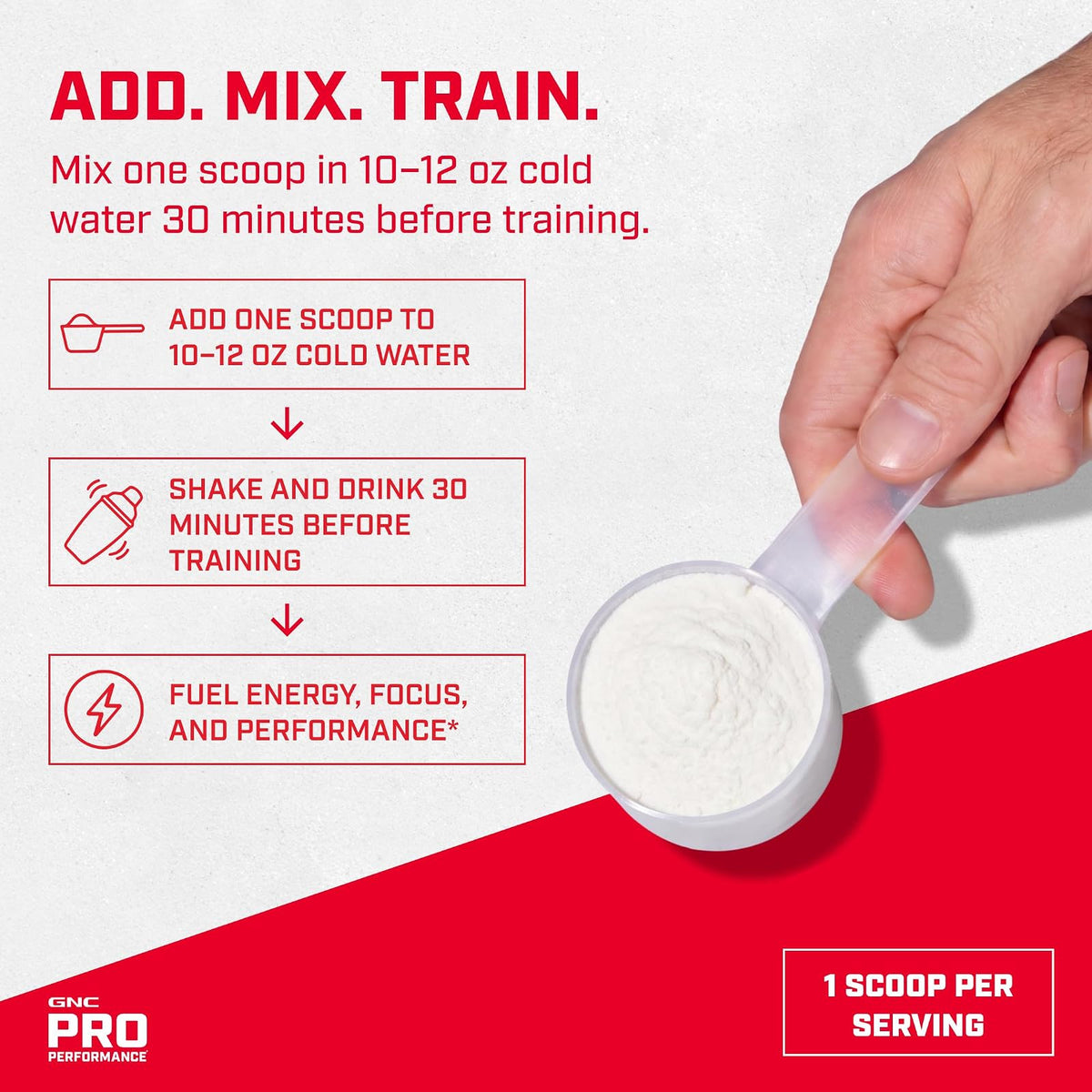 enhanced performance with GNC pre-workout
