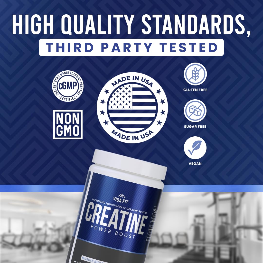 enhanced performance with micronized creatine