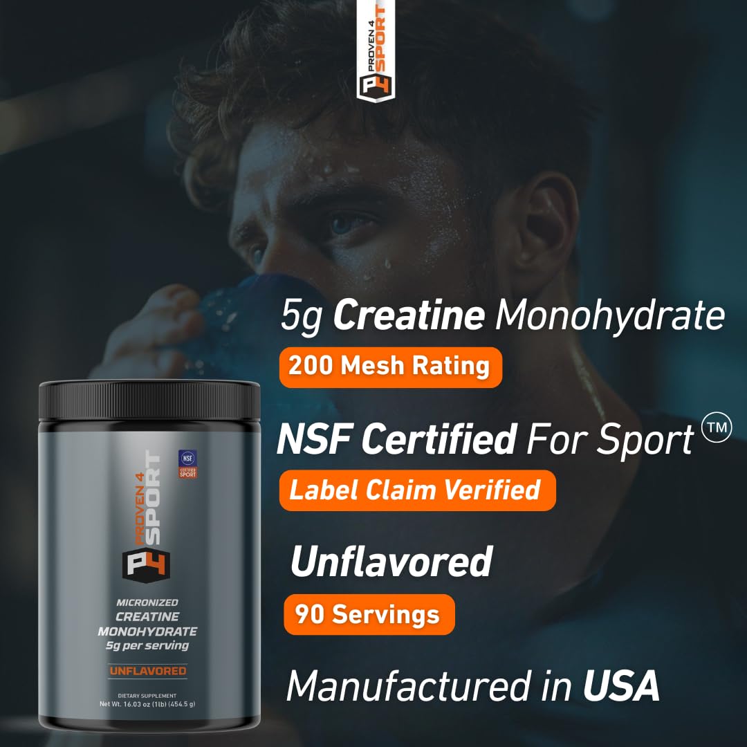 enhanced performance with Proven4 creatine