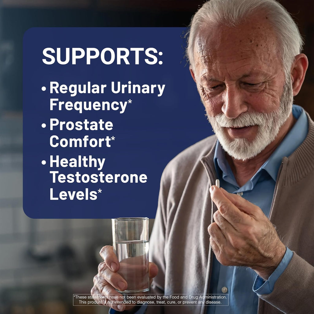 enhanced prostate function with saw palmetto