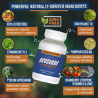 enhanced prostate function with saw palmetto