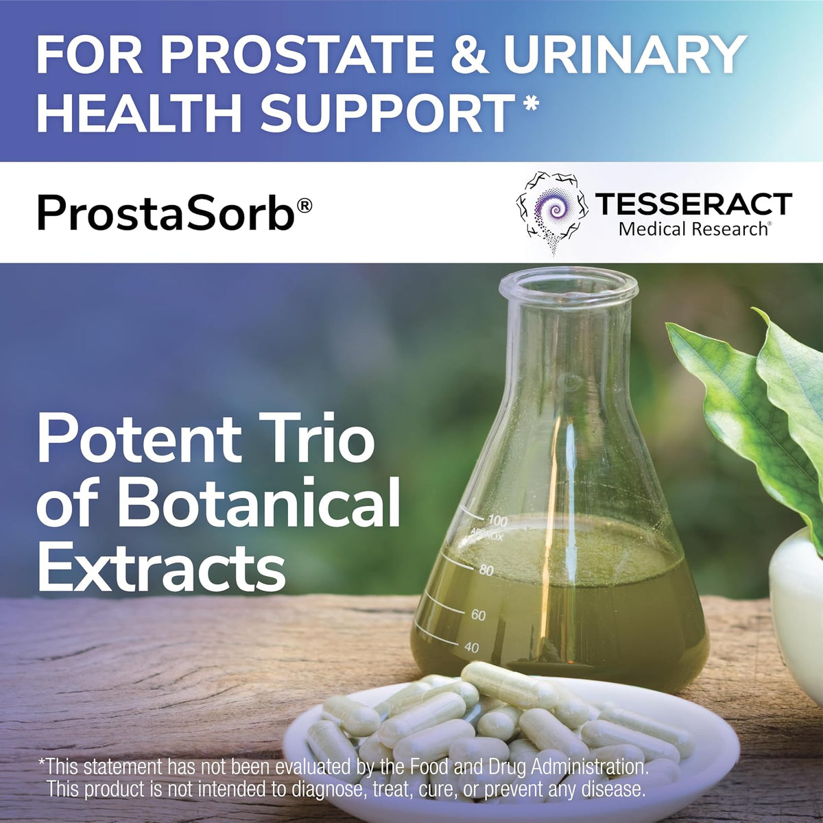 enhanced prostate function with Tesseract