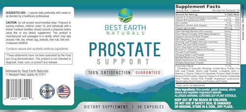 enhanced prostate health with natural ingredients