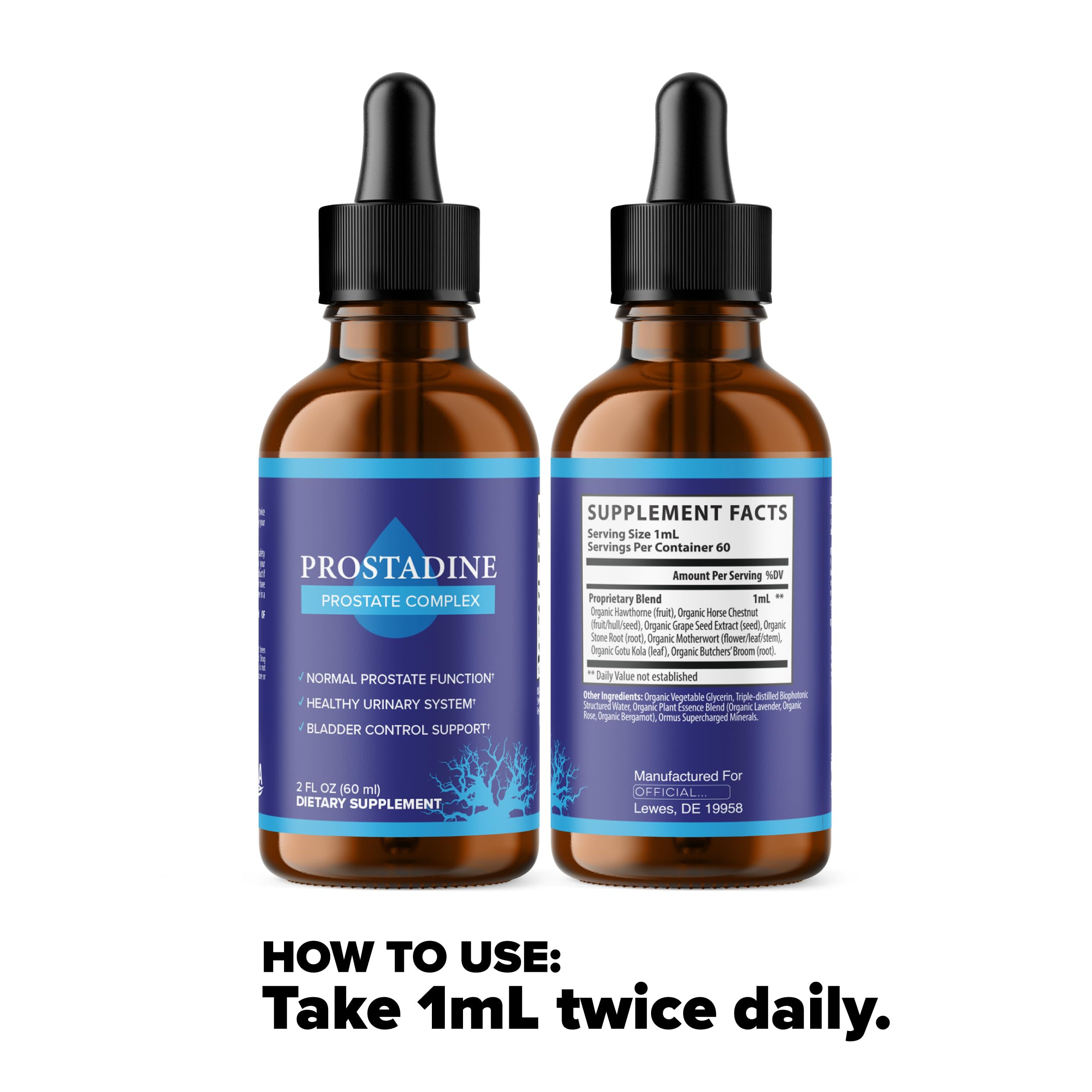 enhanced prostate health with Prostadine