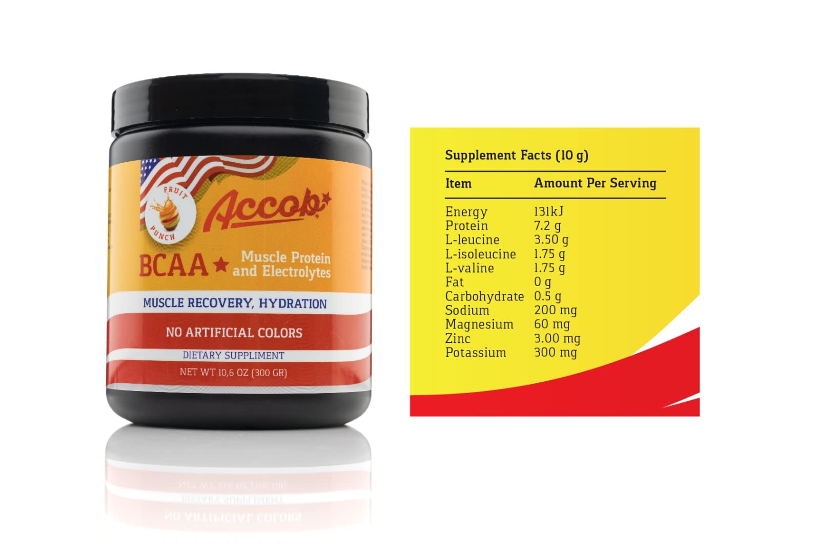 enhanced recovery with BCAA powder