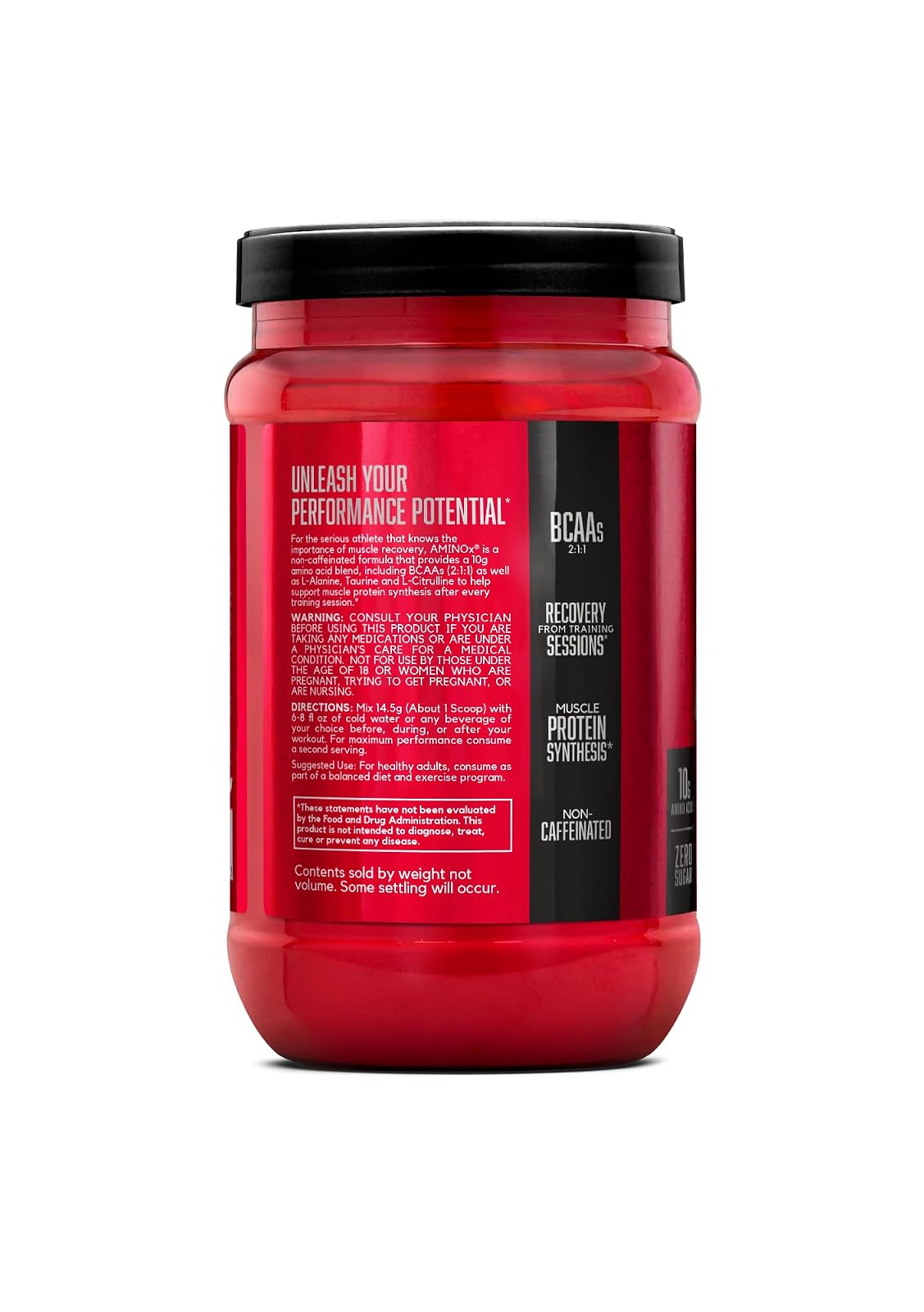 Enhanced recovery with BCAAs