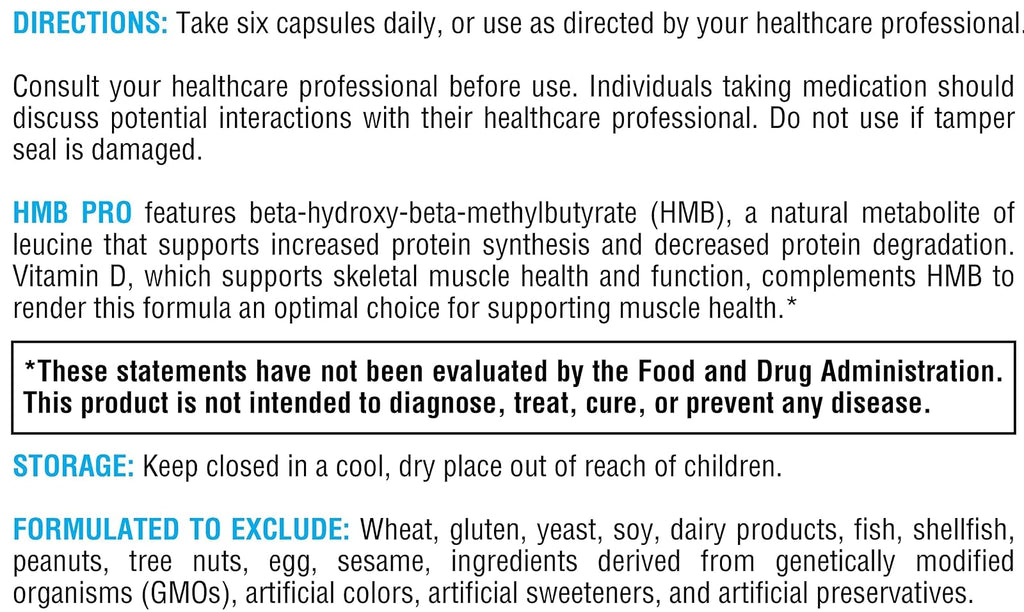 enhanced recovery with Hmb Pro