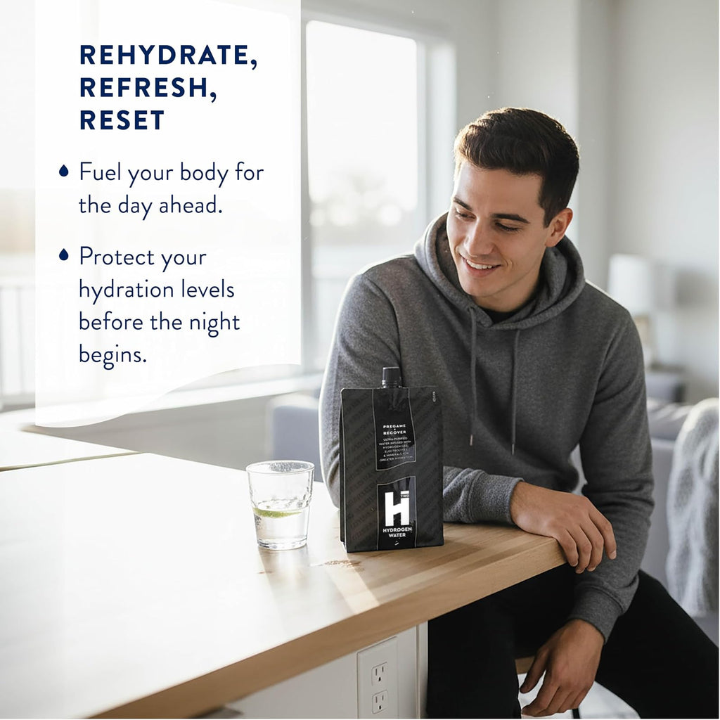 enhanced recovery with hydrogen water