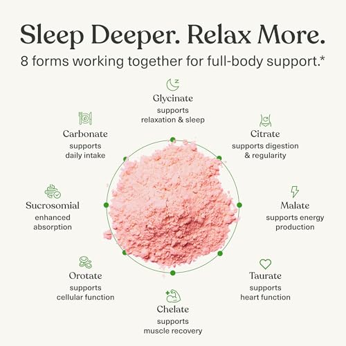 enhanced recovery with magnesium blend
