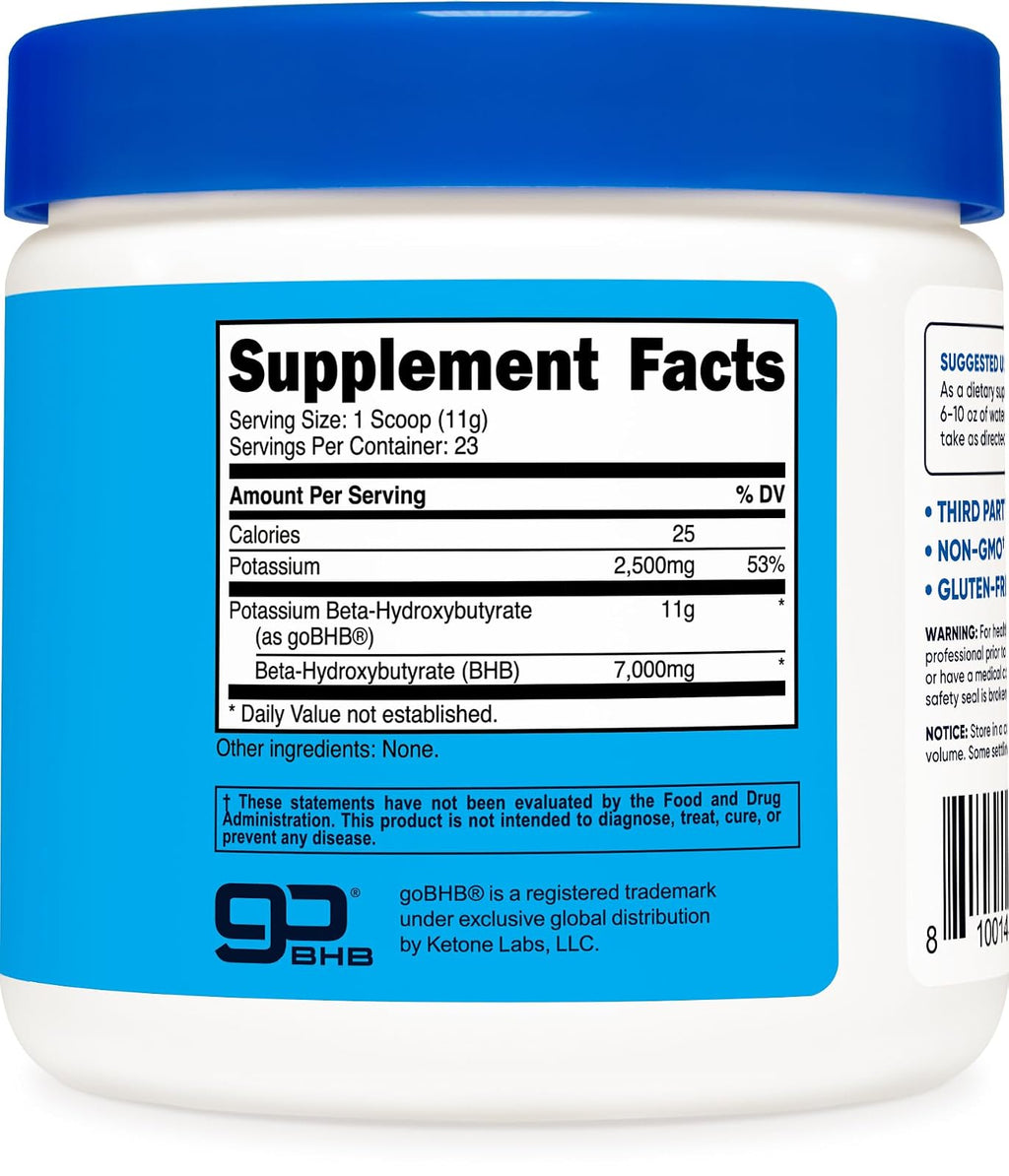enhanced recovery with potassium BHB