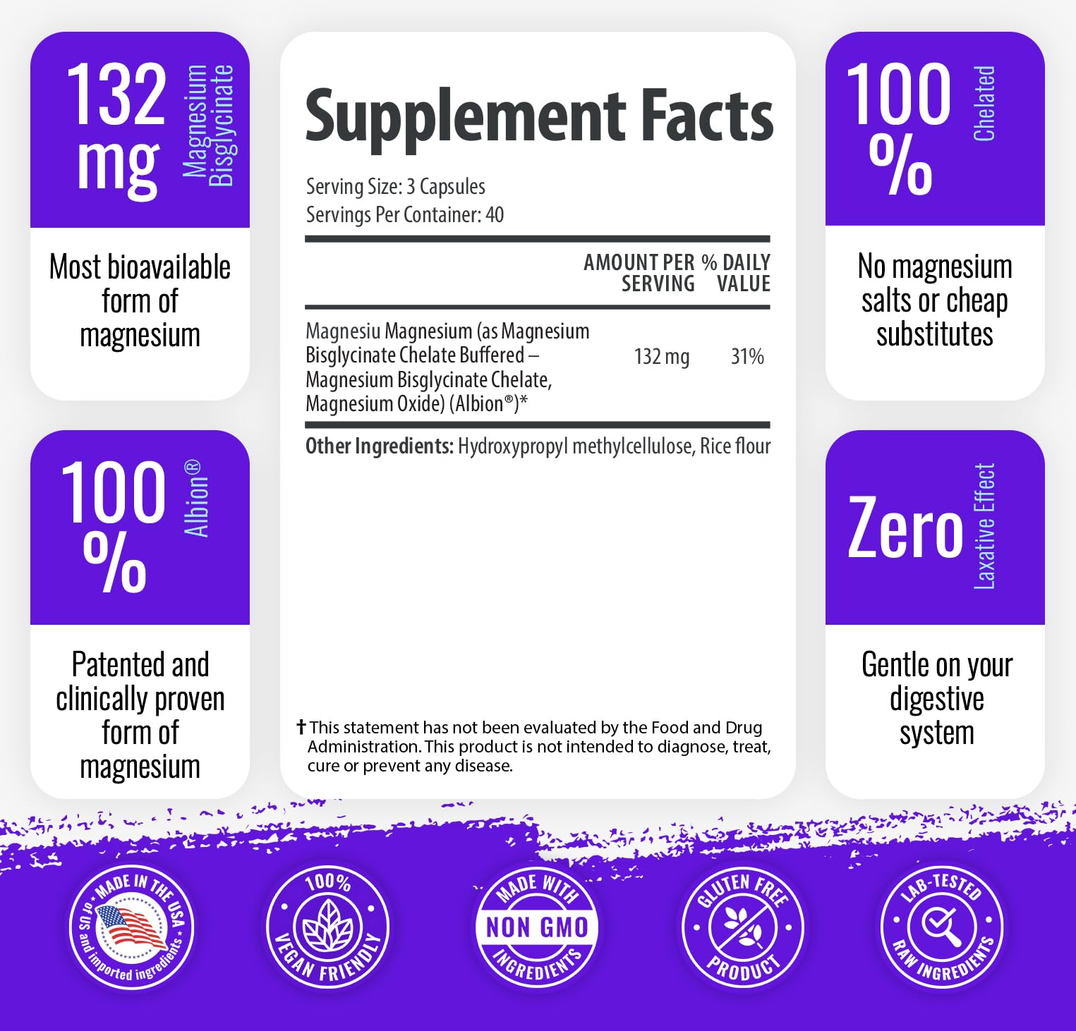 enhanced relaxation magnesium supplement