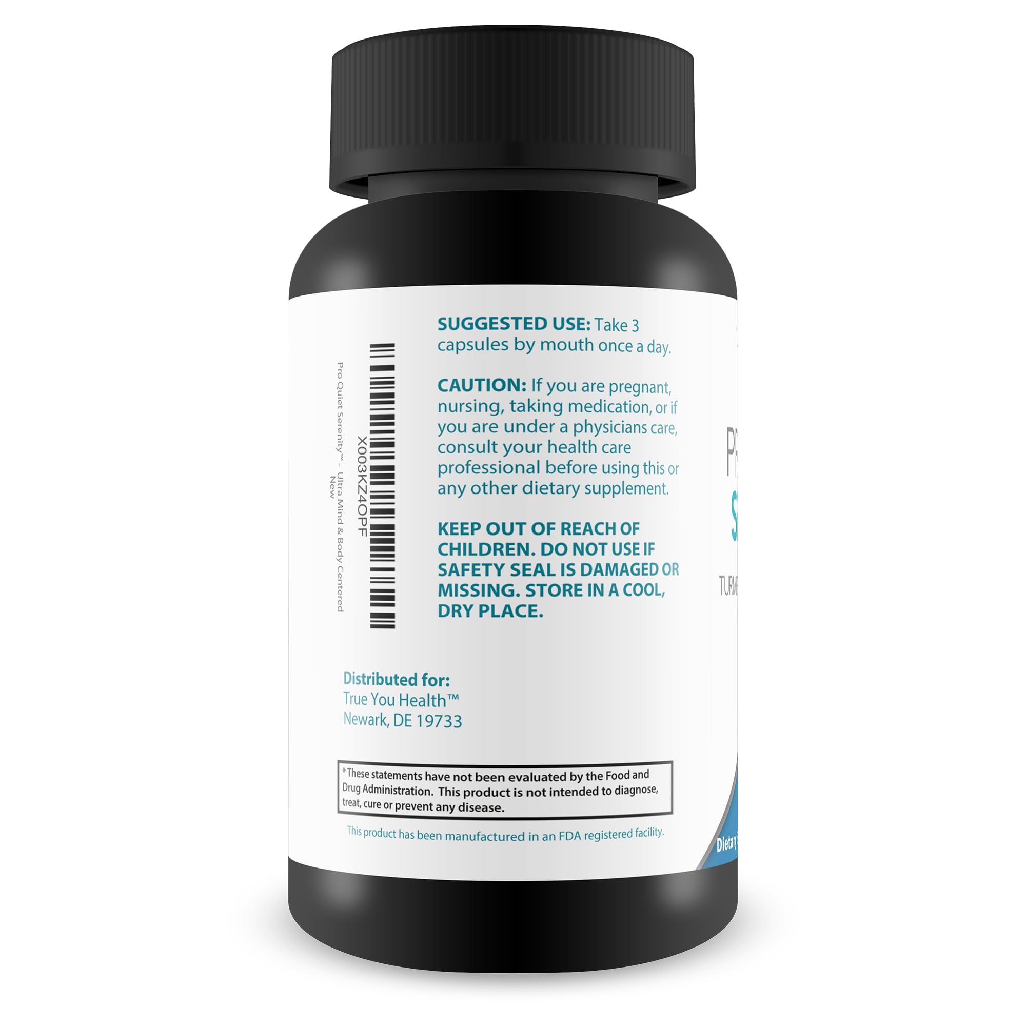 enhanced relaxation with blended vitamins