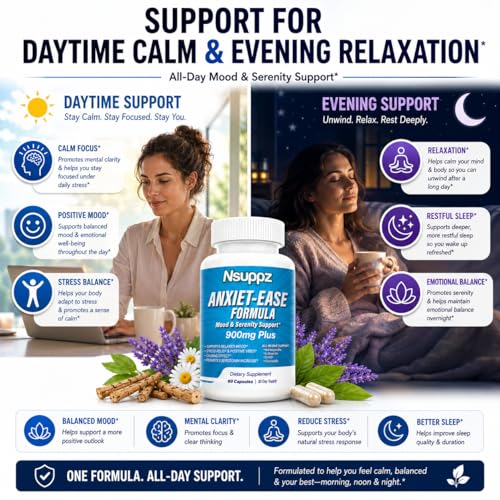 enhanced relaxation with Nutrisuppz formula