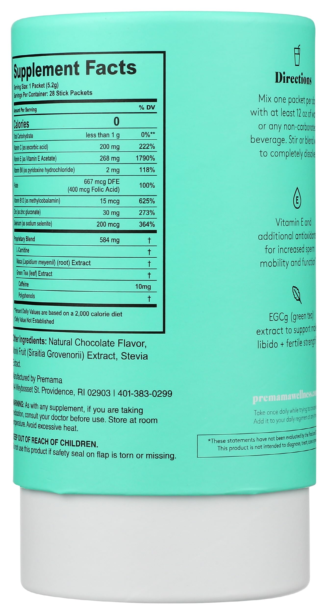 enhanced reproductive health drink