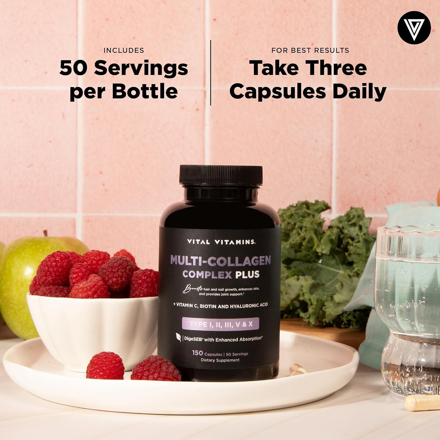 enhanced skin hydration with collagen