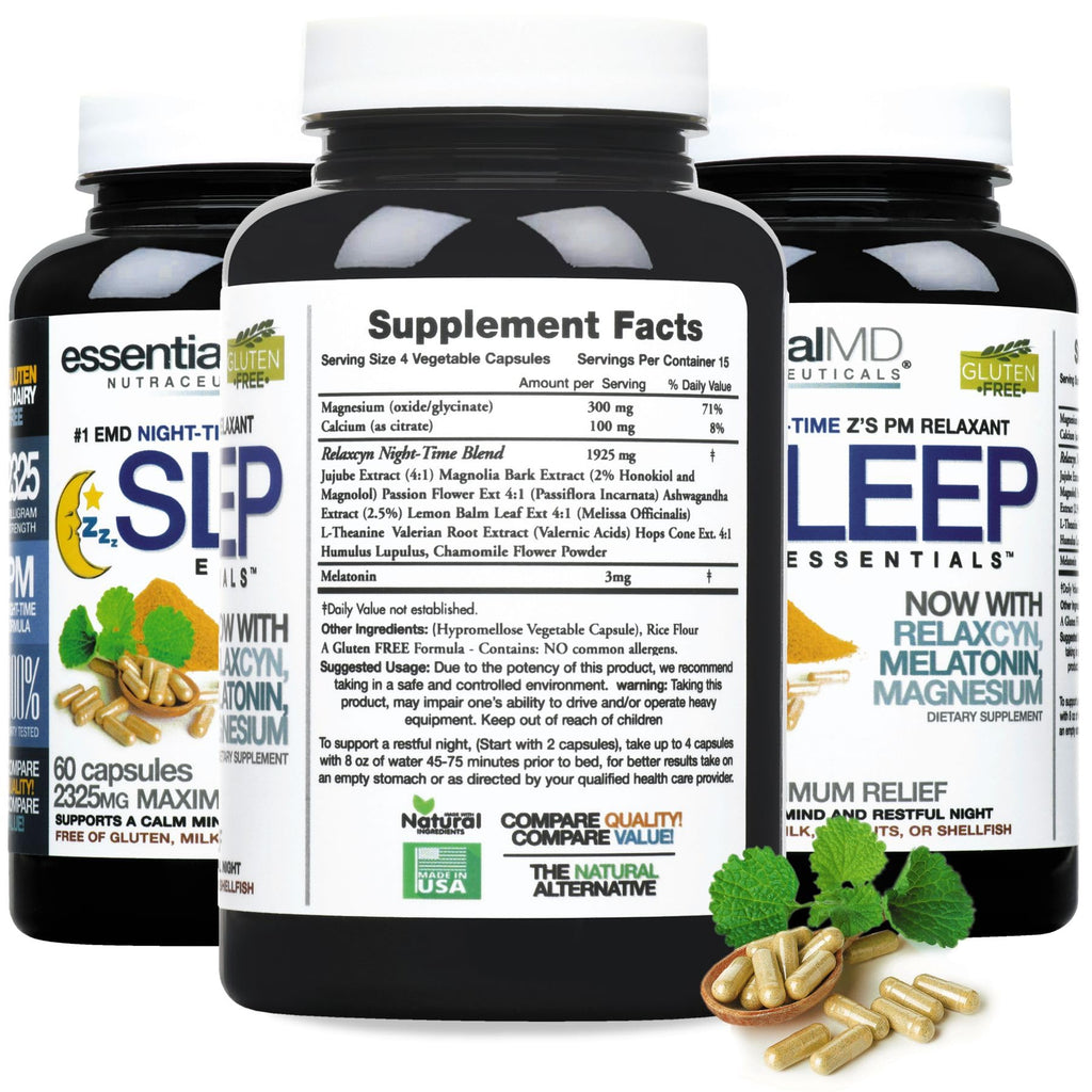 enhanced sleep quality blended vitamin & mineral supplements