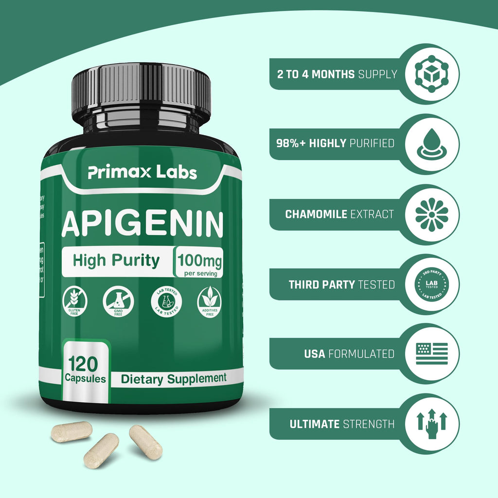 enhanced sleep quality with apigenin