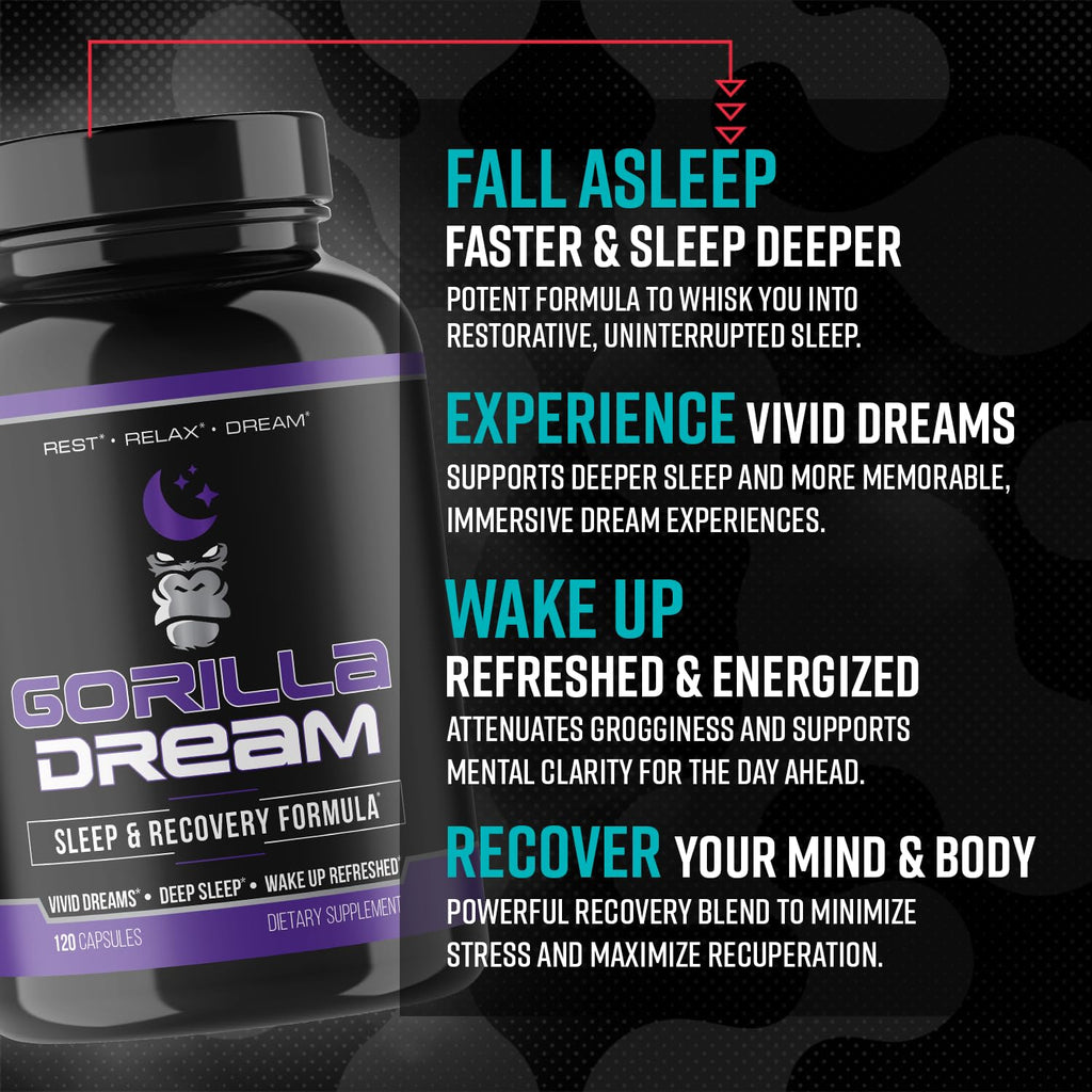enhanced sleep quality with Gorilla Mind