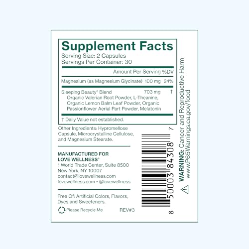 enhanced sleep support with magnesium formula