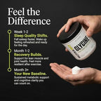 enhanced sleep with glycine powder