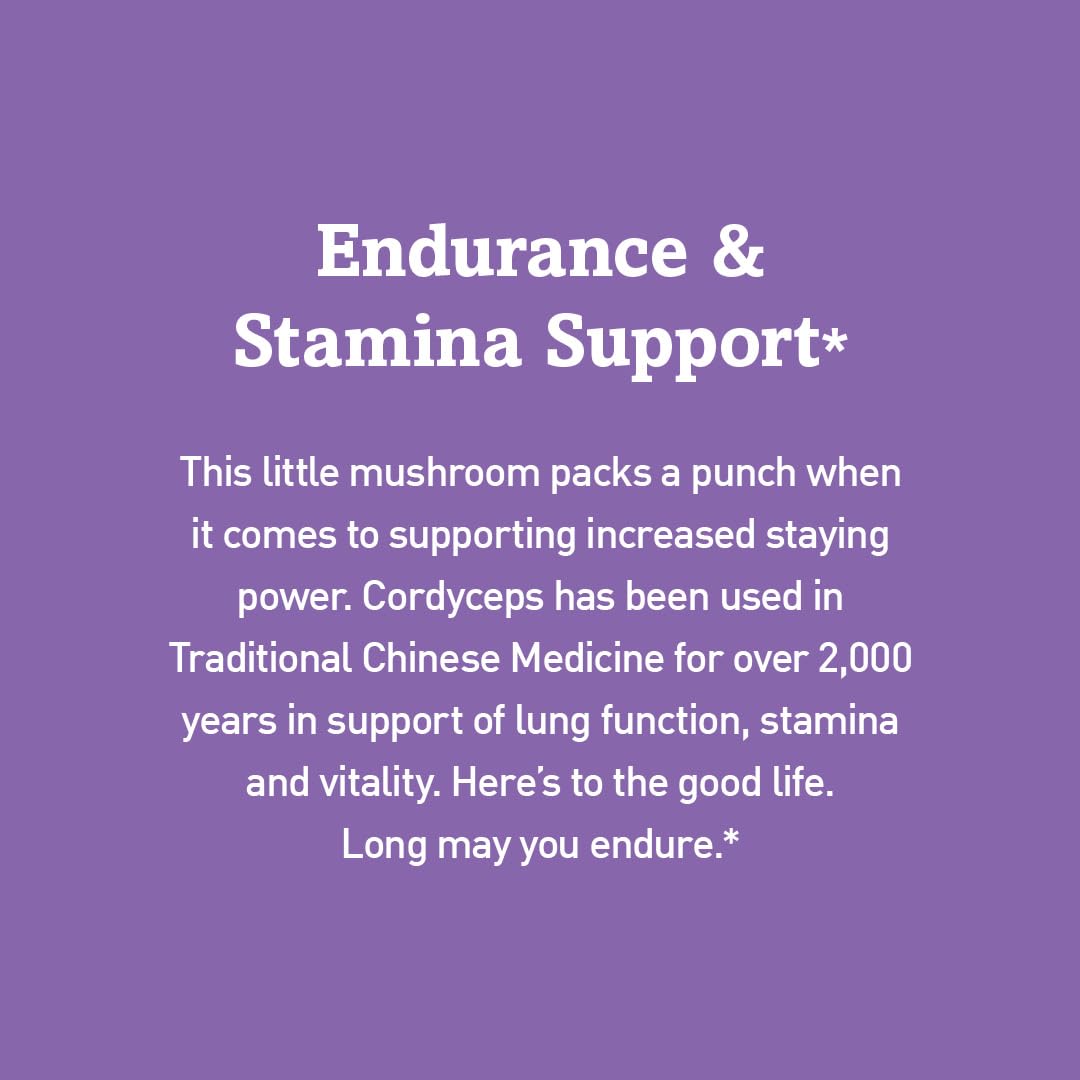 enhanced stamina with cordyceps