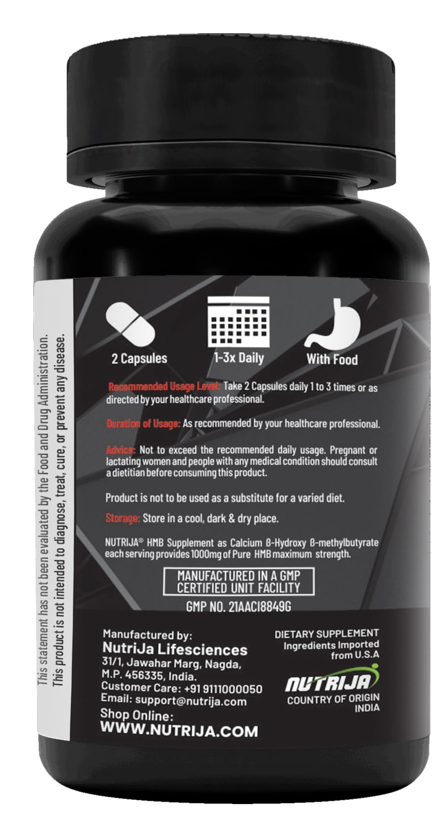enhanced strength with NutriJa HMB supplements