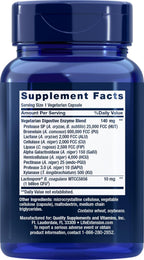 Enhanced Super Digestive Enzymes vegetarian capsules